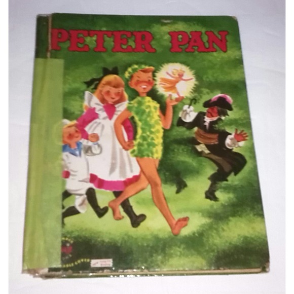Accents | Peter Pan Retold For Little Children By Marcia Martin 1952 ...